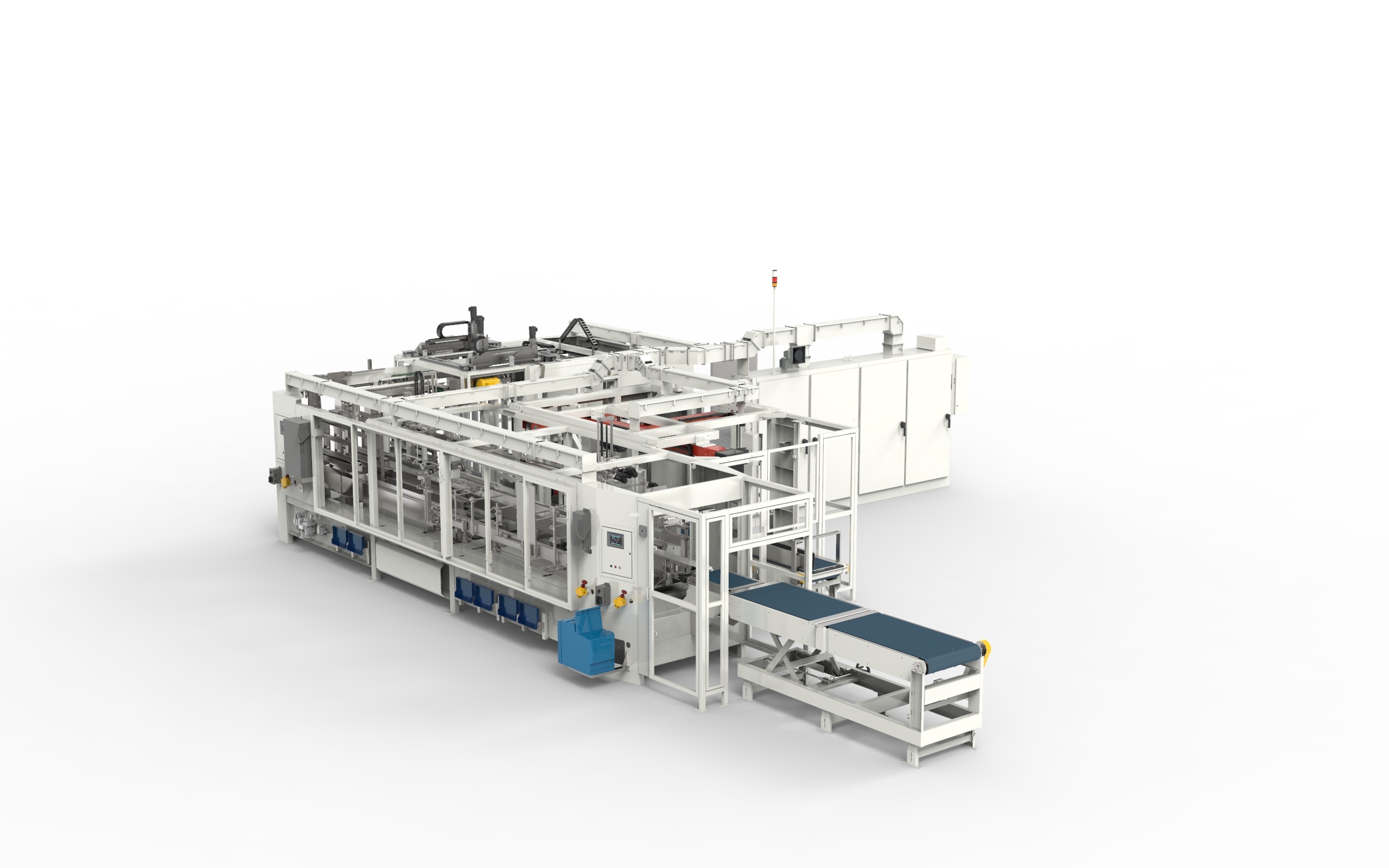 3600HS High Speed Large Case and Tray Packer - Edson