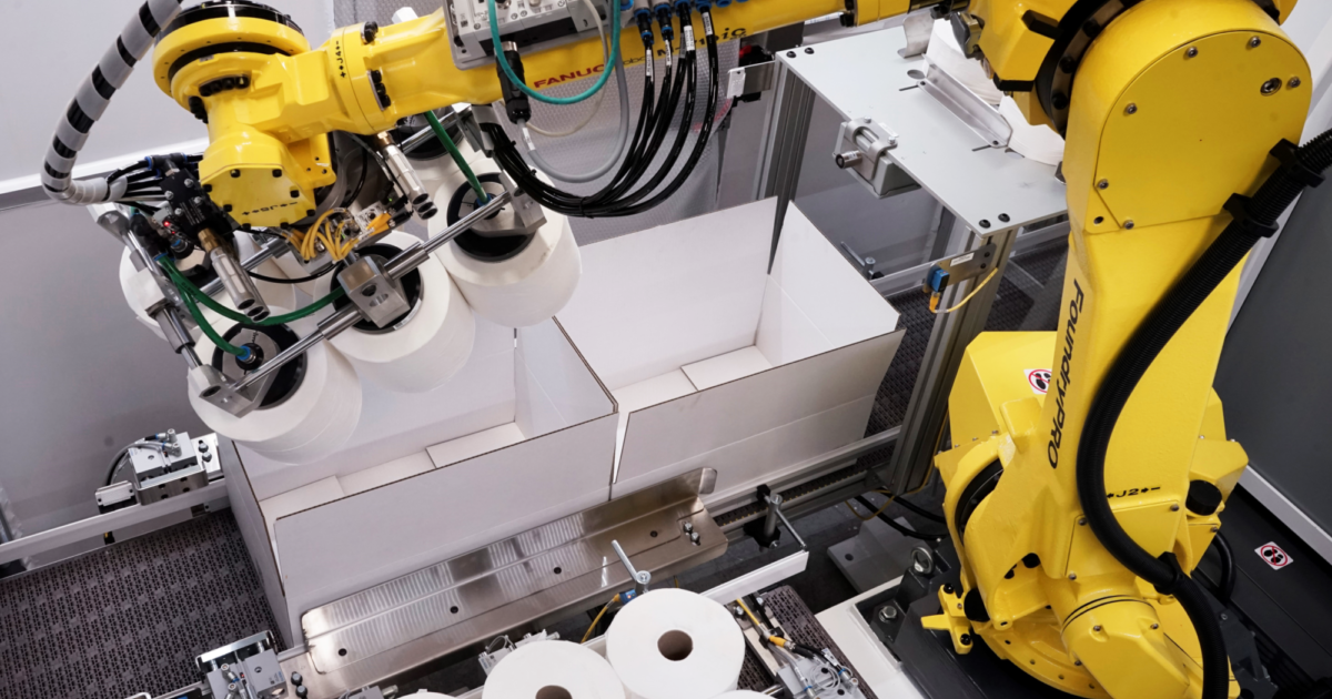 Case & Tray Packing Equipment - 4000TL-Robotic Top Load Case Packer ...